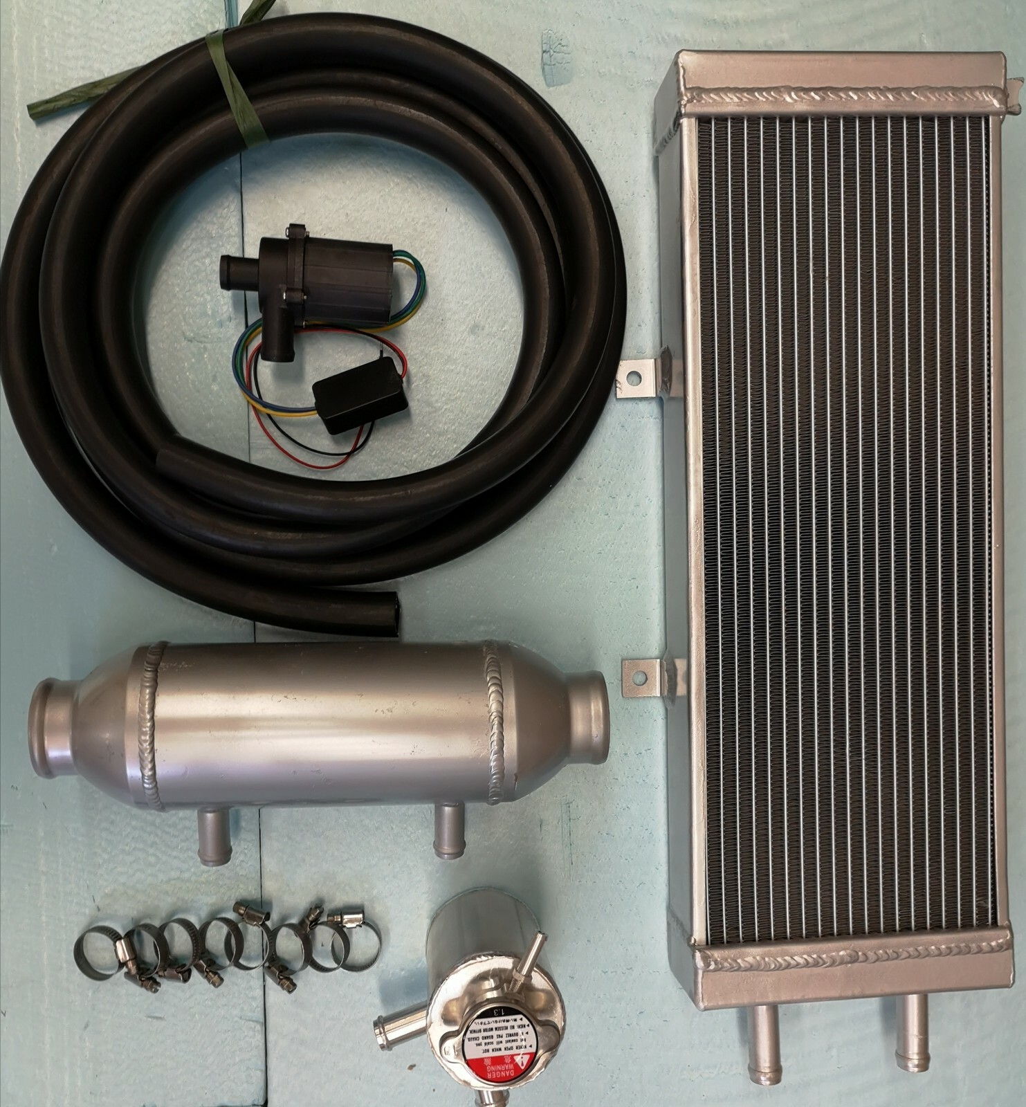 Barrel Water-to-air Intercooler Charge Air Cooler Liquid-to-air ...