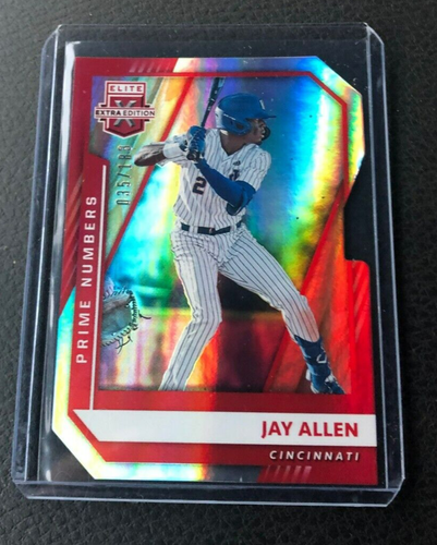 2021 Panini Elite Extra Edition Jay Allen Prime Numbers Die-Cut 035/183 ...