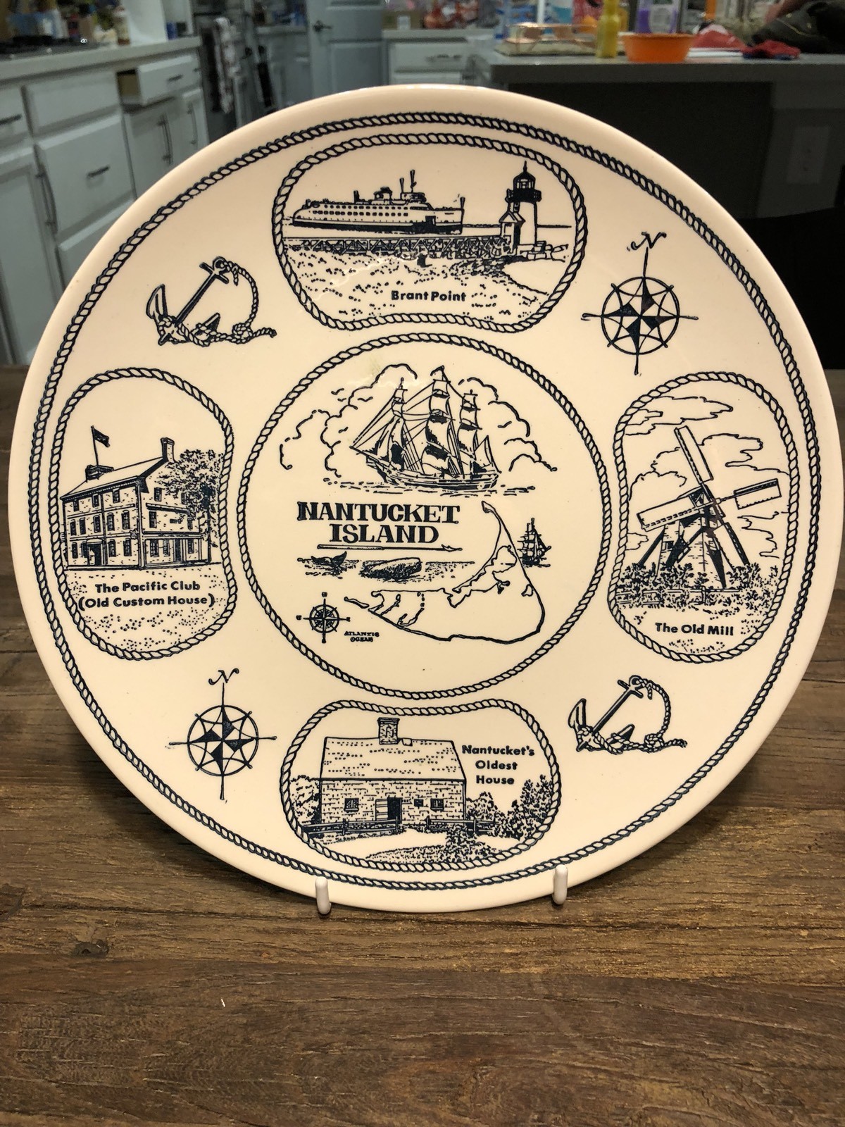Rare Nantucket Island Massachusetts 7 Seas Gifts Whaleship Essex ...