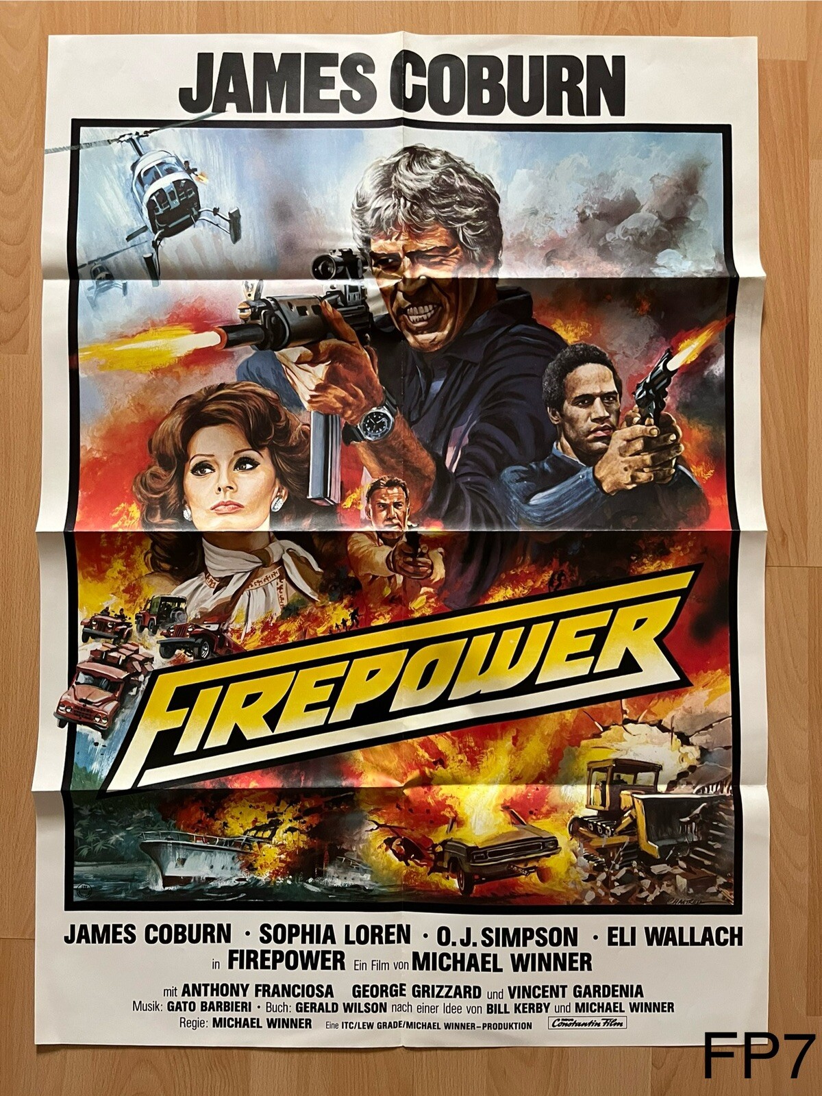 Firepower 1979 Original Kinoplakat A1 | eBay.de