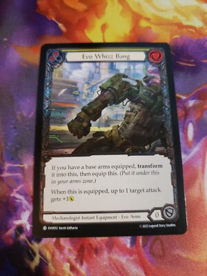 Evo Whizz Bang Cold Foil NM Flesh And Blood Bright Lights FAB | eBay