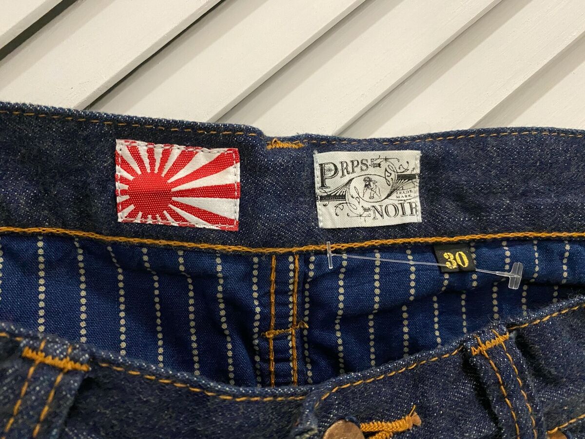 PRPS Noir vintage selvedge jeans, $950+ made in Japan PRPS PRPS Noir vintage selvedge jeans, $950+ made in Japan PRPS