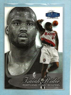 ISAIAH RIDER - 1998-99 Flair Showcase "Row 3" - #61 - Trailblazers ...