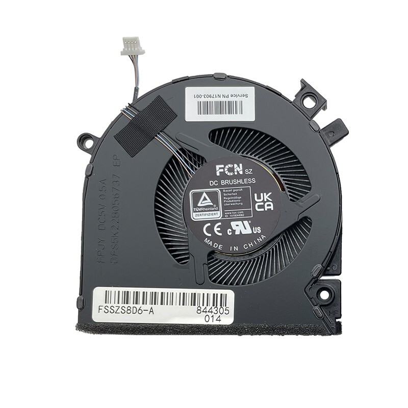 Laptop CPU Cooling Fan For HP Victus 8 15-FA 15-FB TPN-Q278 TPN-Q279 | eBay