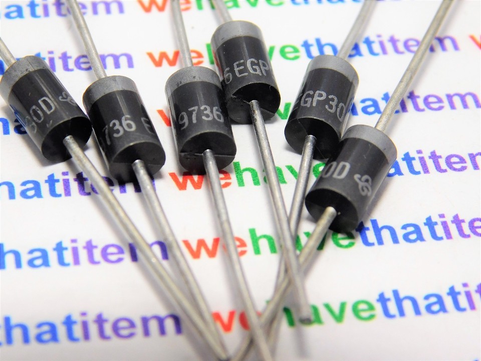 EGP30D / DIODE / COMPARABLE TO ECG588, NTE588 / 6 PIECES /(qzty) | eBay