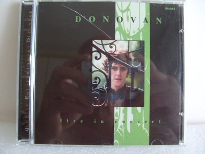 Donovan - Live In Concert - Donovan CD 7VVG The Cheap Fast Free Post ...