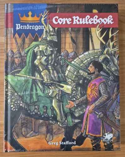 Pendragon Roleplaying Game Core Rulebook - RPG from Chaosium - New & Sealed | eBay