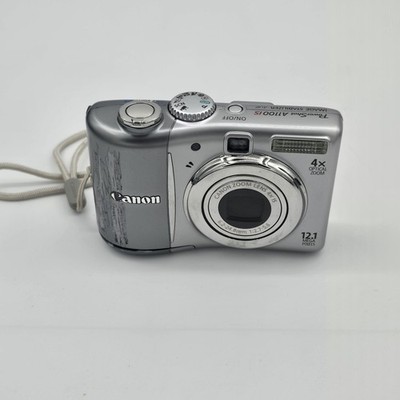Canon PowerShot A1100 IS Silver TESTED Working. | eBay