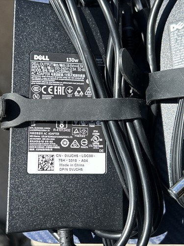 Dell 130w PA-4E LA130PM121 DA130PE1-00 Genuine Laptop AC adapter ...