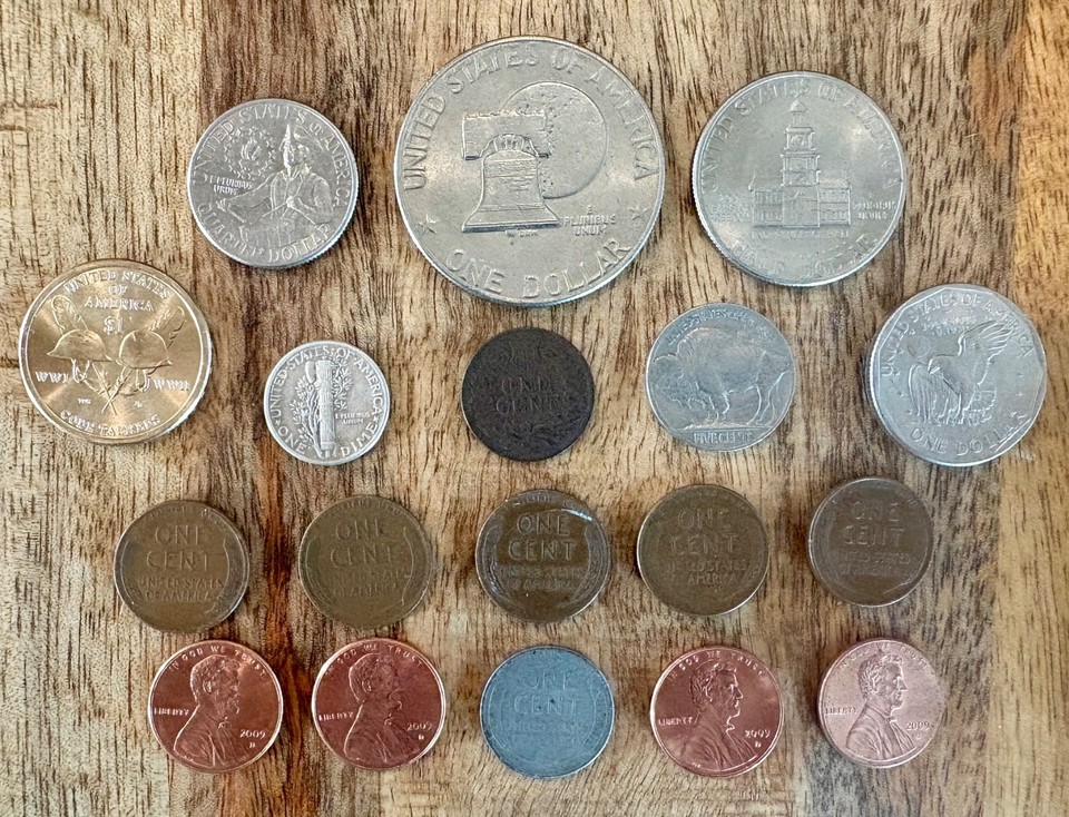 Coin Collection Starter Set - 18 Coins! Guaranteed Silver and Coins 100 ...