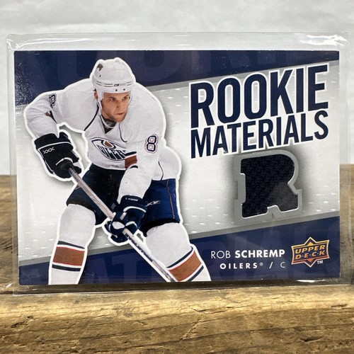 2007-08 Upper Deck Rookie Materials Rob Schremp Jersey Card NHL Hockey ...