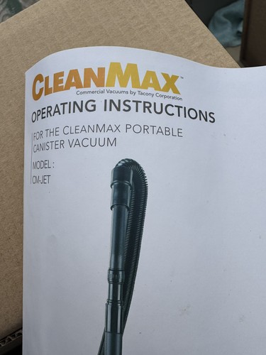 CleanMax CM-JET Vacuum Cleaner NEW | eBay