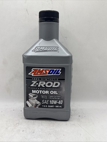 AMSOIL Z-ROD® 10W-40 Synthetic Motor Oil 1 quart / 946ml (ZRDQT) (E) | eBay