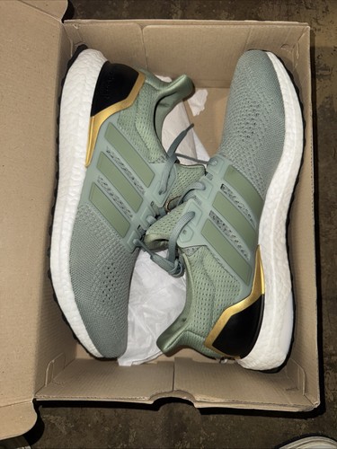 Adidas Men's UltraBoost 1.0 Running Size 13 Silver Green Gold |IF5258 ...