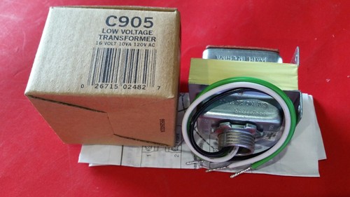 C905 16 Volt 10VA Transformer Broan Nutone Door Chime Low Voltage 120 V Primary | eBay