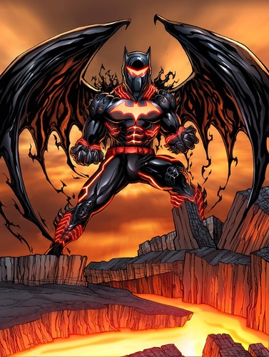 Batman Art Print (Hellbat Armor) - NM 9x12 signed | eBay