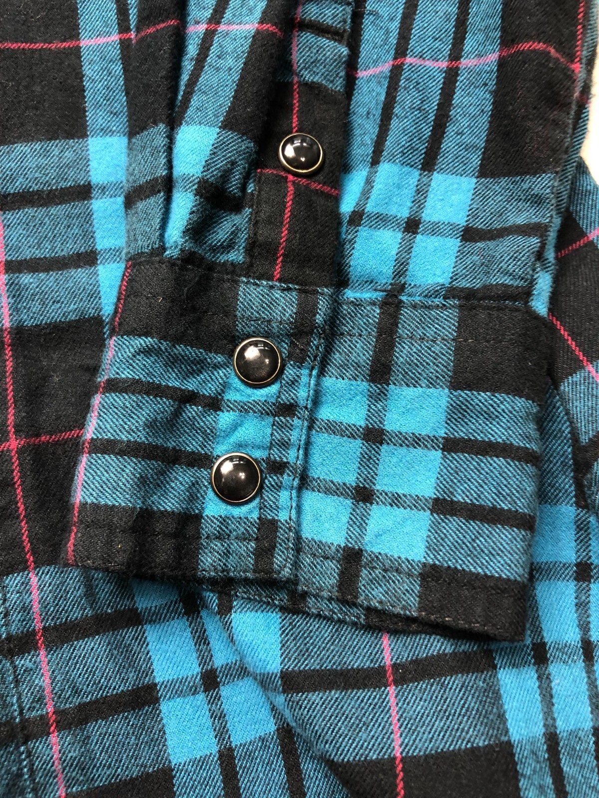 Harley Davidson Plaid Flannel Pearl Snap Embroidered … - Gem