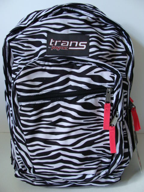 Zebra Jansport Backpacks For Girls