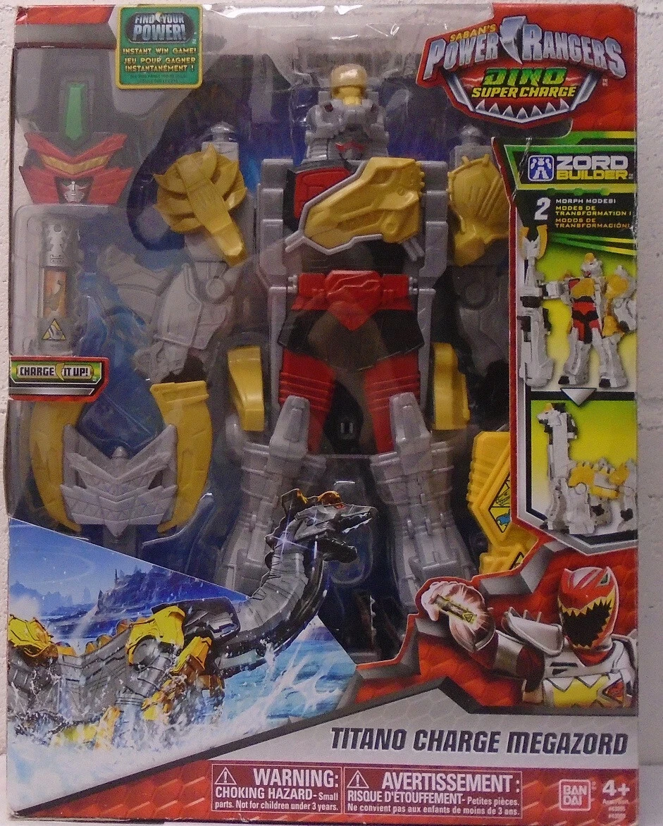 Power Rangers Dino Thunder Megazords Transformation All