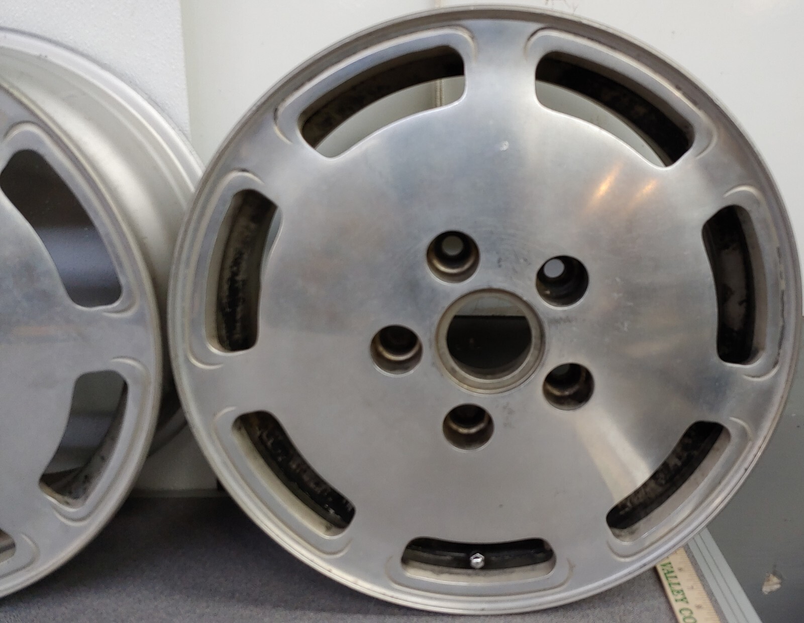 NICE SET OF 4 USED ORIGINAL GENUINE PORSCHE 928 7JX16 ET65 5X130 ...