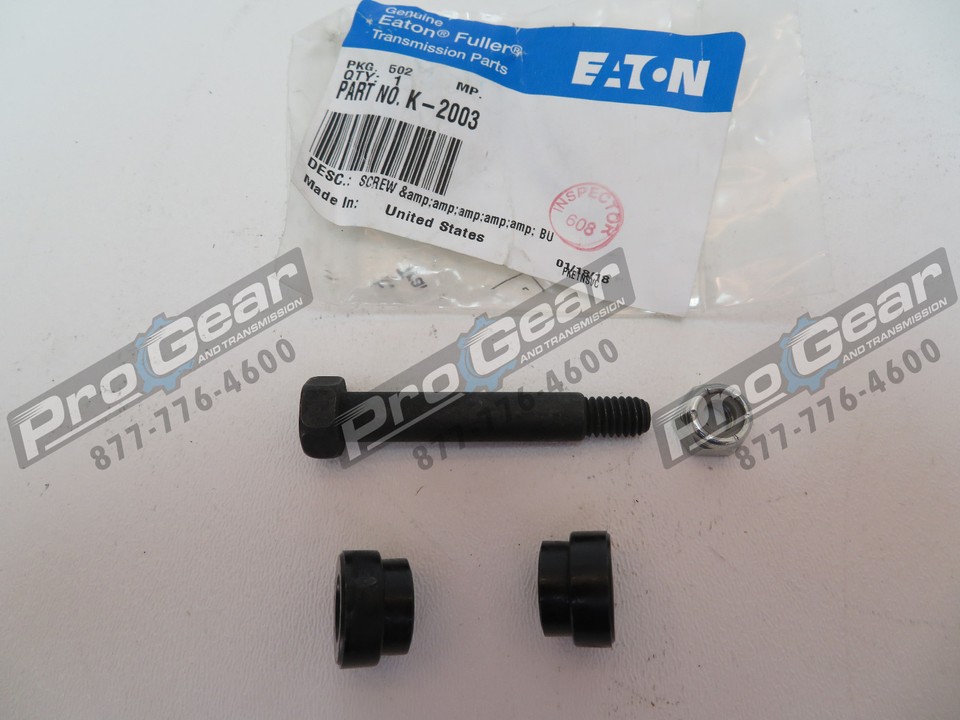 K2003 SHIFT STICK PIN AND BUSHING KIT GENUINE EATON FULLER TRANSMISSION ...