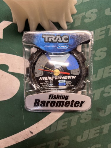 Camco TRAC Outdoors Fishing Barometer | Features an Adjustable Pressure ...