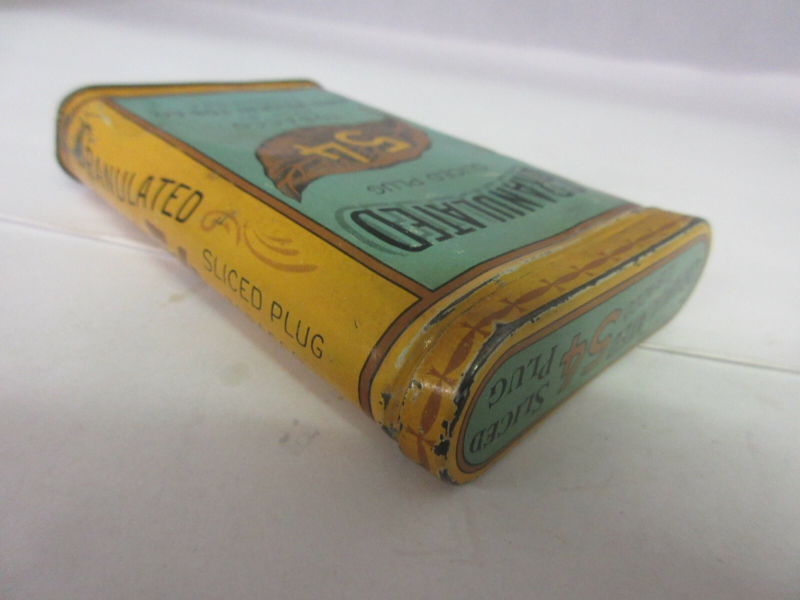 VINTAGE ADVERTISING GRANULATED 54 VERTICAL POCKET TIN 828-I | eBay