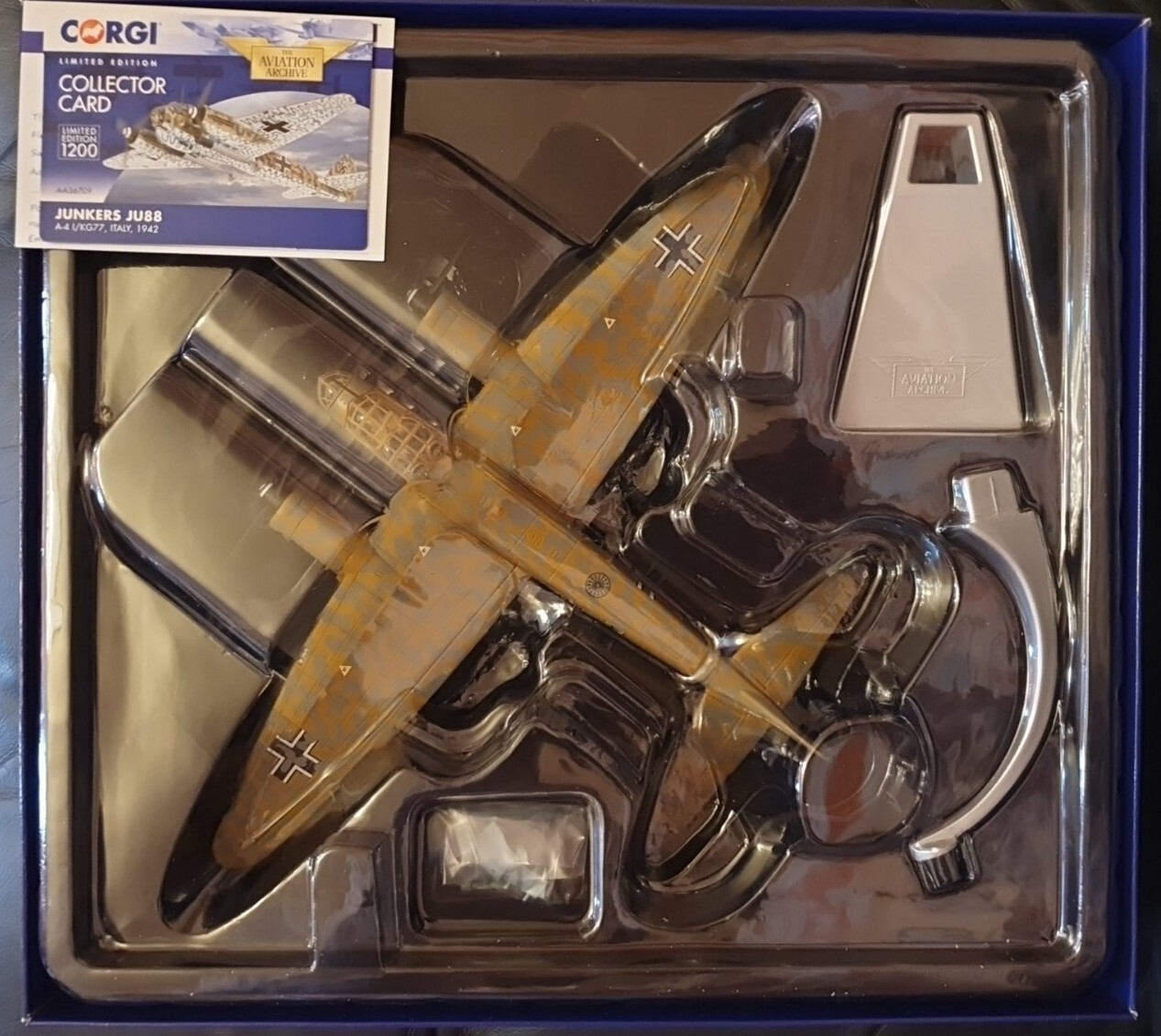 Corgi Aa36709 Junkers Ju88 A-4 I/kg 77 Italy 1942 for sale online | eBay