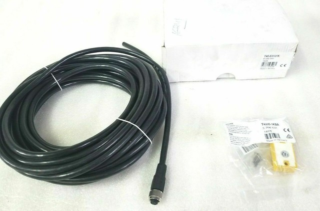 SICK Safety Switch T40-E0101K OPTIC ELECTRONIC P/N 6035041 W/ Cable ...