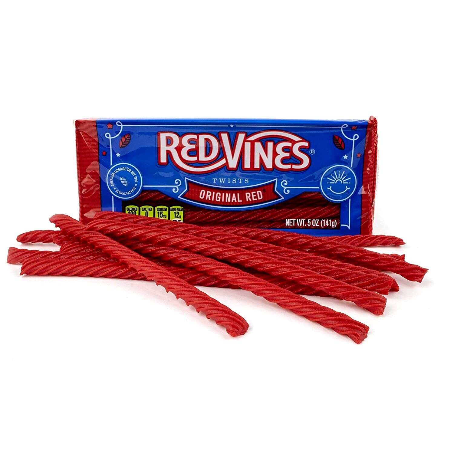 Red Vines Sweets Original Red Liquorice Twist Strips American 100g-1Kg ...