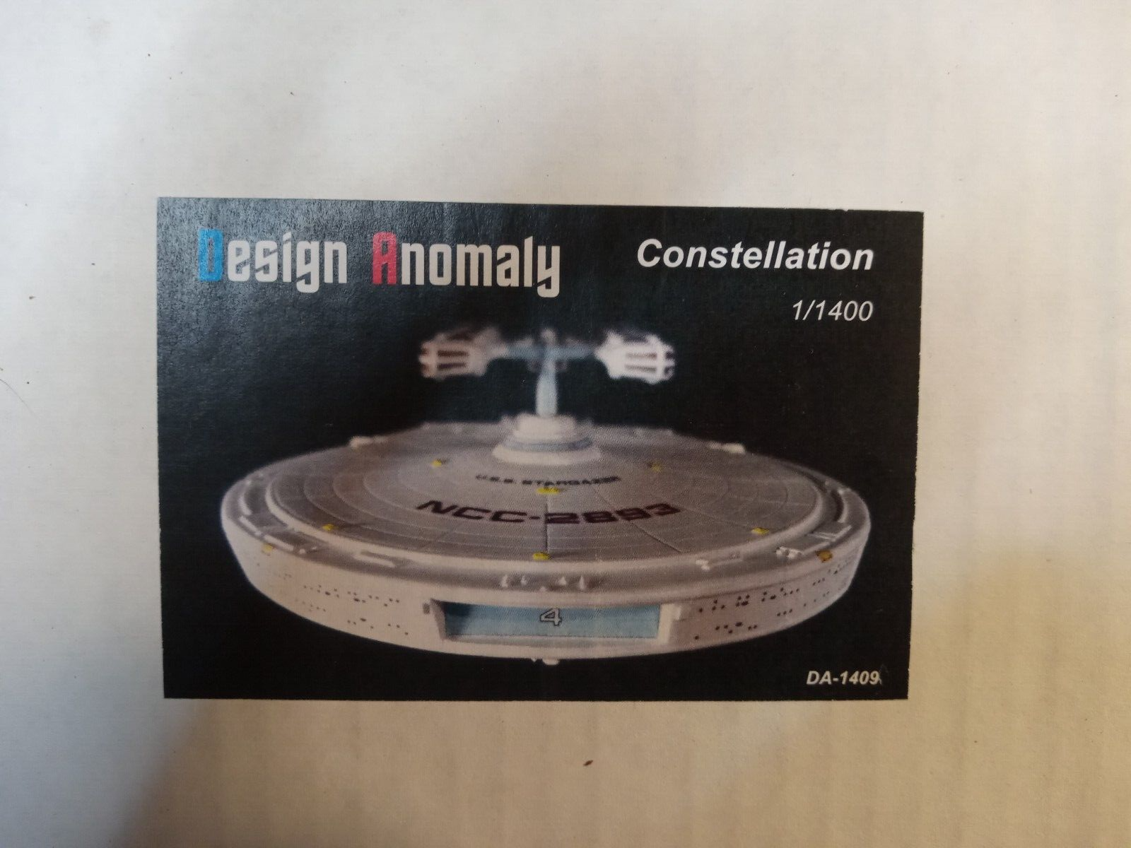 Design Anomaly Star Trek Constellation Class USS Stargazer 1/1400 MIOB ...