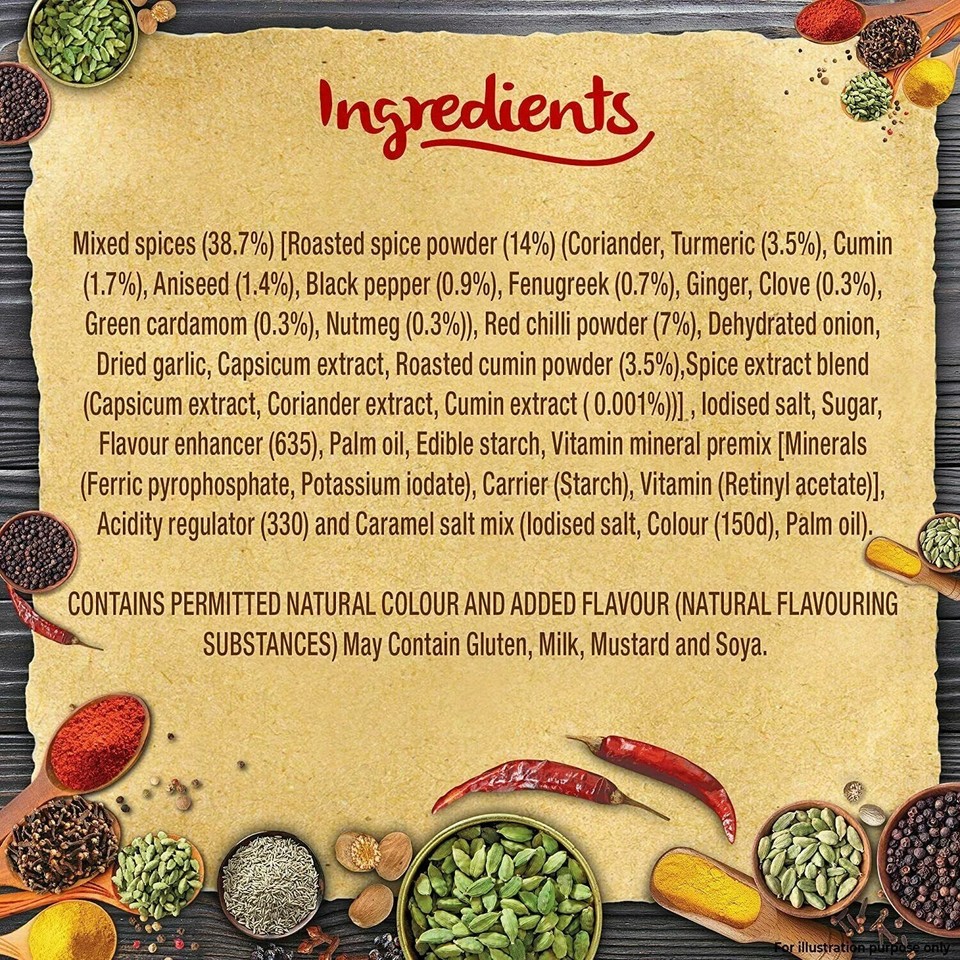 Maggi Masala-e-Magic Seasoning Vegetable Masala 72gm (12 Pouches X ...