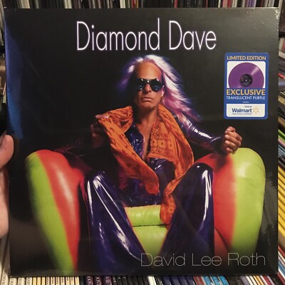 David Lee Roth "Diamond Dave" Limited Edition Purple Vinyl Wal-Mart Van ...