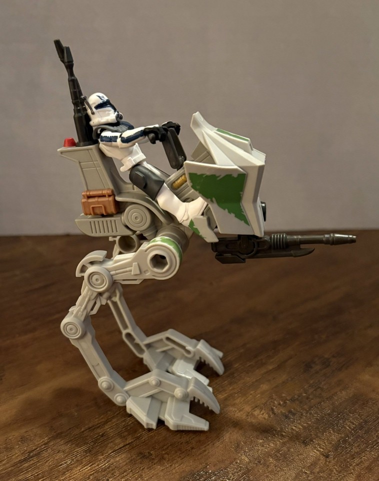 Star Wars Mission Fleet CAPTAIN REX: AT-RT Clone Combat Walker Hasbro ...