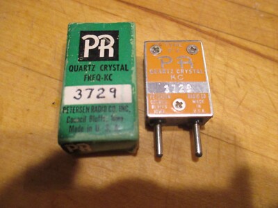 3729 KC kHz FT-243 Ham Radio Quartz Crystal -- Amateur Radio 80m 75m | eBay