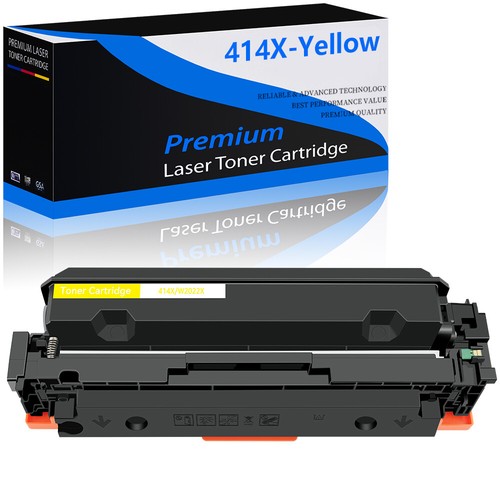 1PK Compatible Toner Cartridge for HP 414X W2023X Yellow M454 M479fdw ...