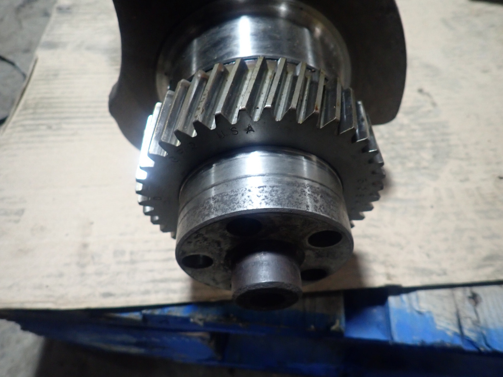 Cummins M11 Celect Diesel Engine Crankshaft 3073707 Mains 0.010 ISM QSM ...