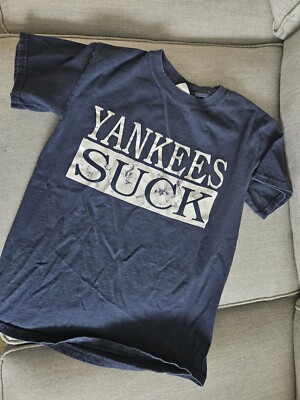Vintage "Yankees Suck" Tee Shirt Size S | eBay