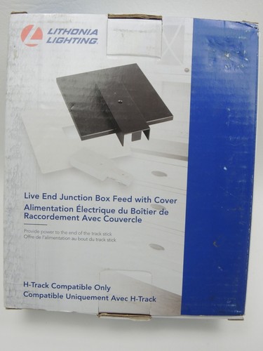 Lithonia Live End Junction Box Feed W/ Cover for Track Lights Type H ...