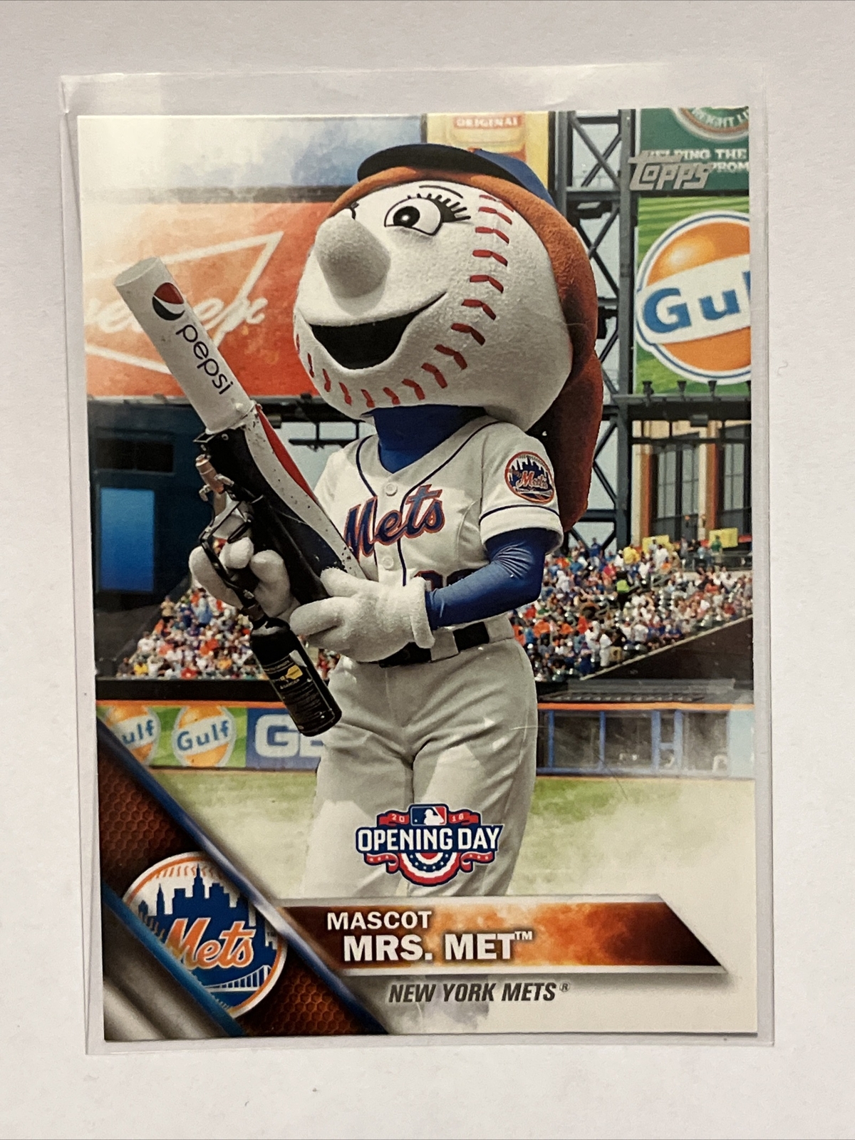 2016 Topps Opening Day Mascots Mrs Met #M-9 | eBay