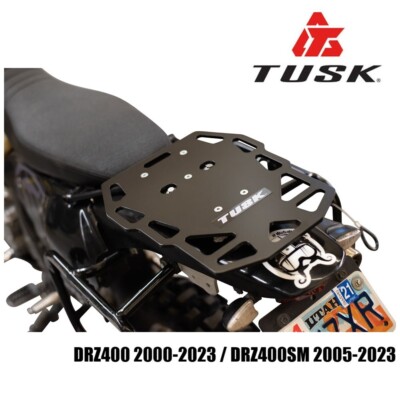 TUSK Rear Luggage Rack Top Case Carrier SUZUKI DRZ400 DRZ 400 DR-Z S SM ...