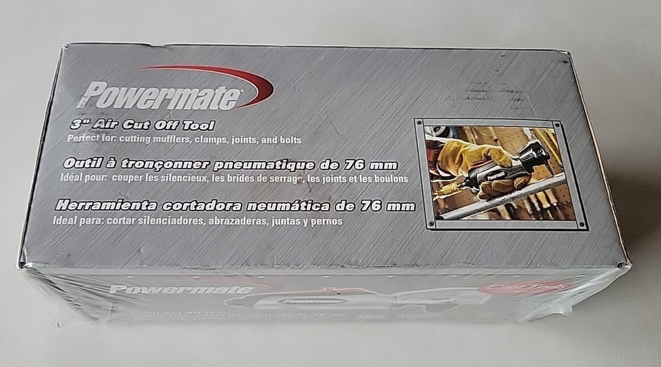 Powermate Cool Tools 1/4" NPT Air Inlet Handheld 3" Air Cut Off Tool ...