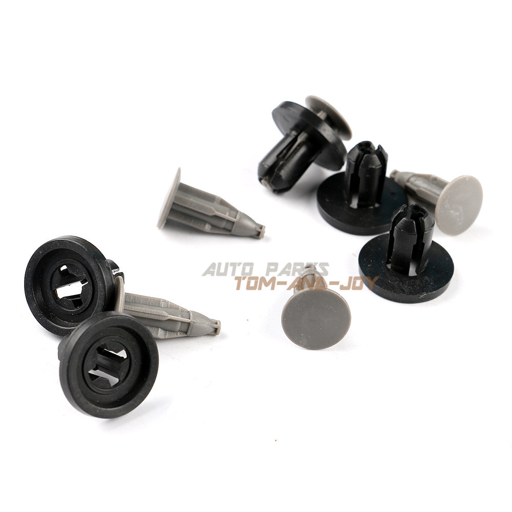 40x For Toyota RAV4 Clip Bumper Retainer Under Engine Cover Type Push ...
