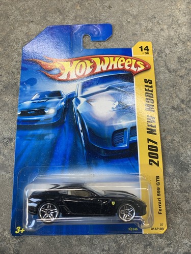 Hot Wheels Black Ferrari 599 GTB 2007 First Editions 14/36 | eBay