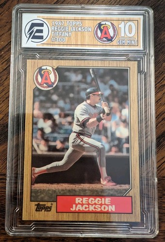 1987 Topps - Reggie Jackson #300 Tiffany for sale online | eBay