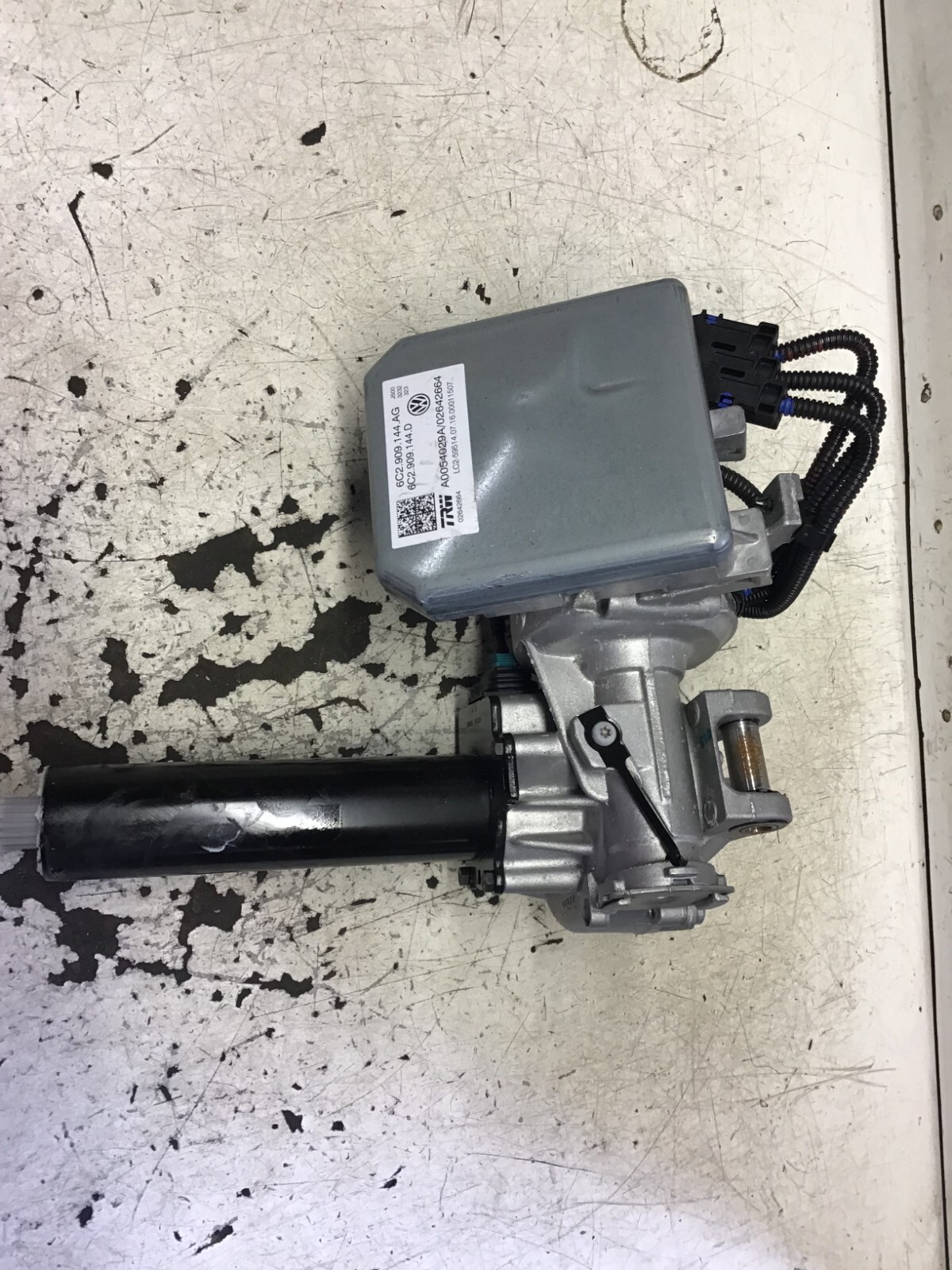 VOLKSWAGEN POLO 6R ELECTRIC POWER STEERING COLUMN PUMP ECU 6C2423510BF ...