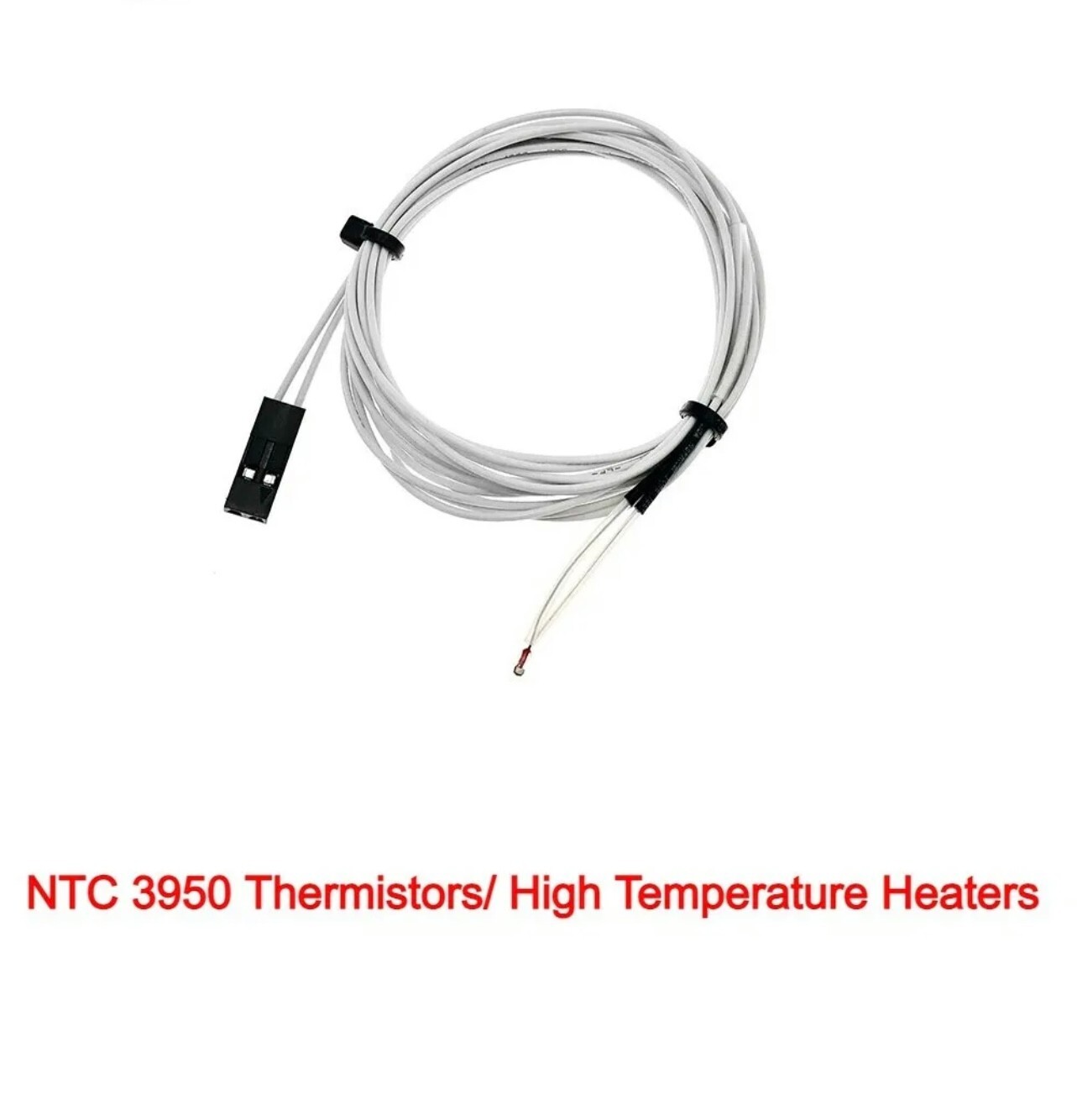 100K ohm NTC 3950 Thermistor - High Temperature Cartridge Heater - 3D ...
