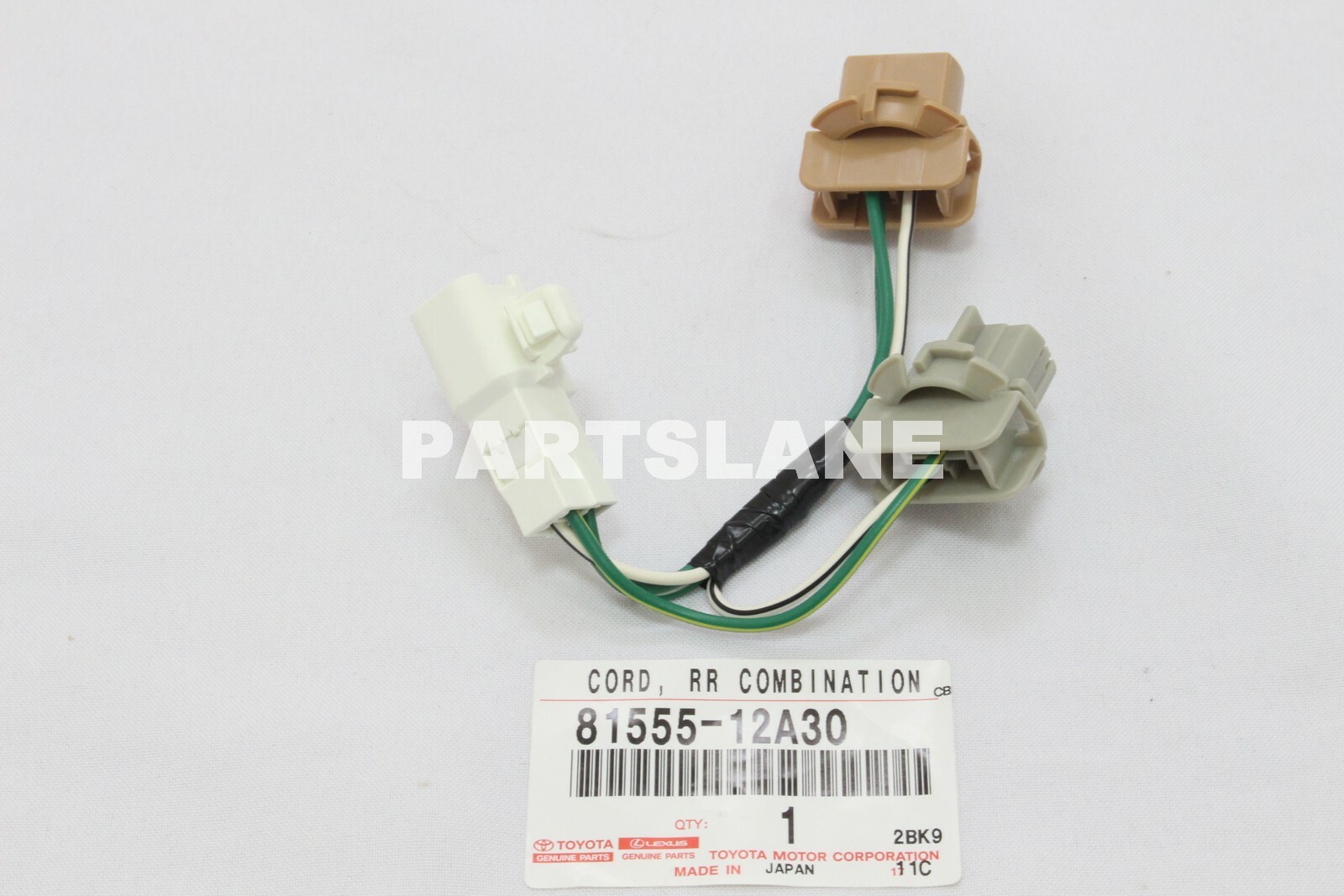 Toyota Corolla 2011-2013 OEM Rear Combination Lamp Socket and Wire ...