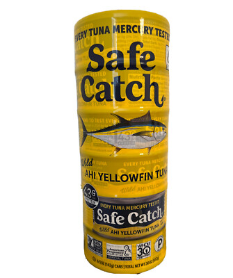 6 Safe Catch Wild Ahi Yellowfin Every Tuna Tested For Mercury Tuna Exp ...