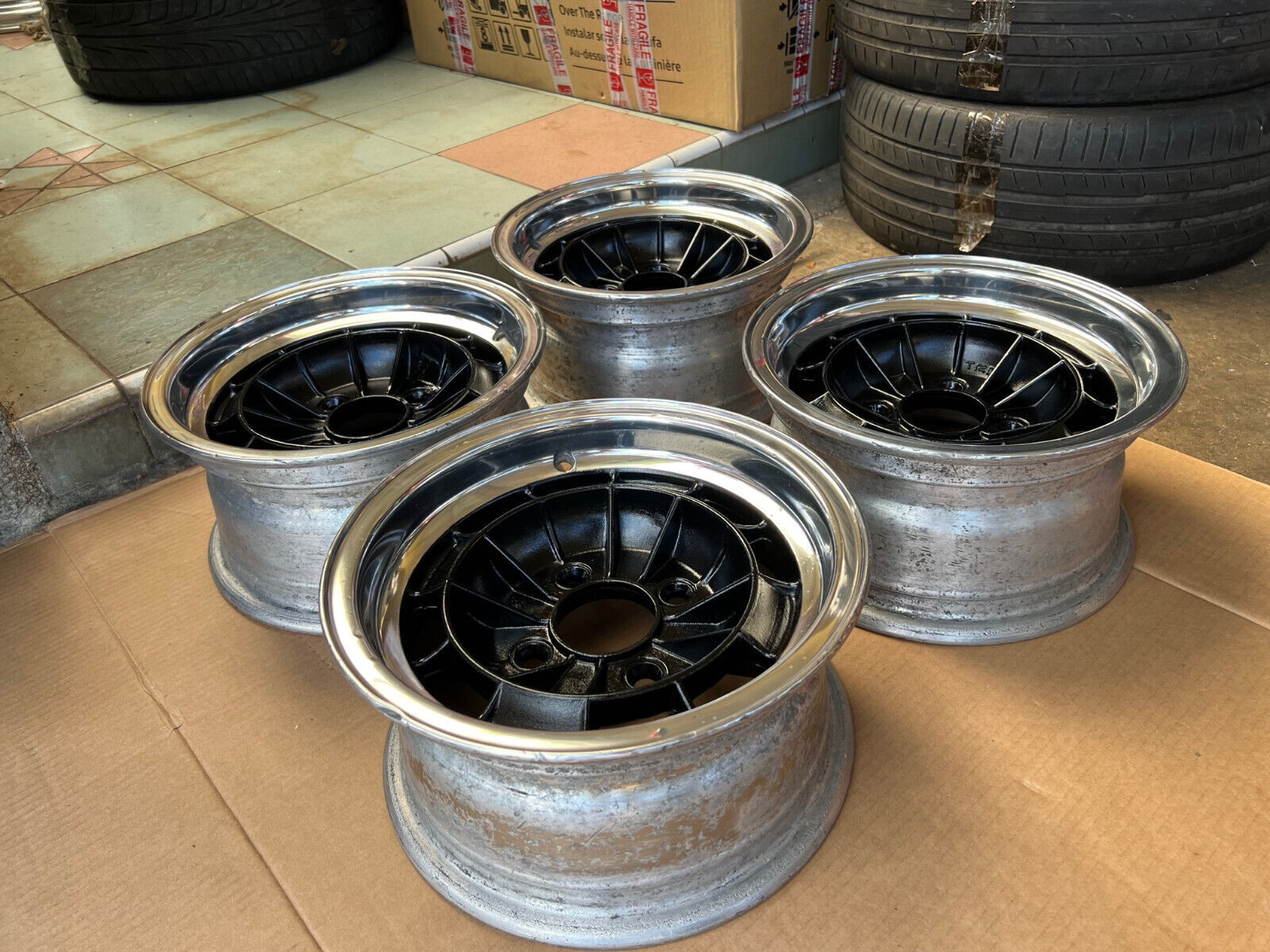 JDM TRD TOSCO 12" wheels for pcd110x4 corolla ke10 ke20 ke25 te27 mango ...